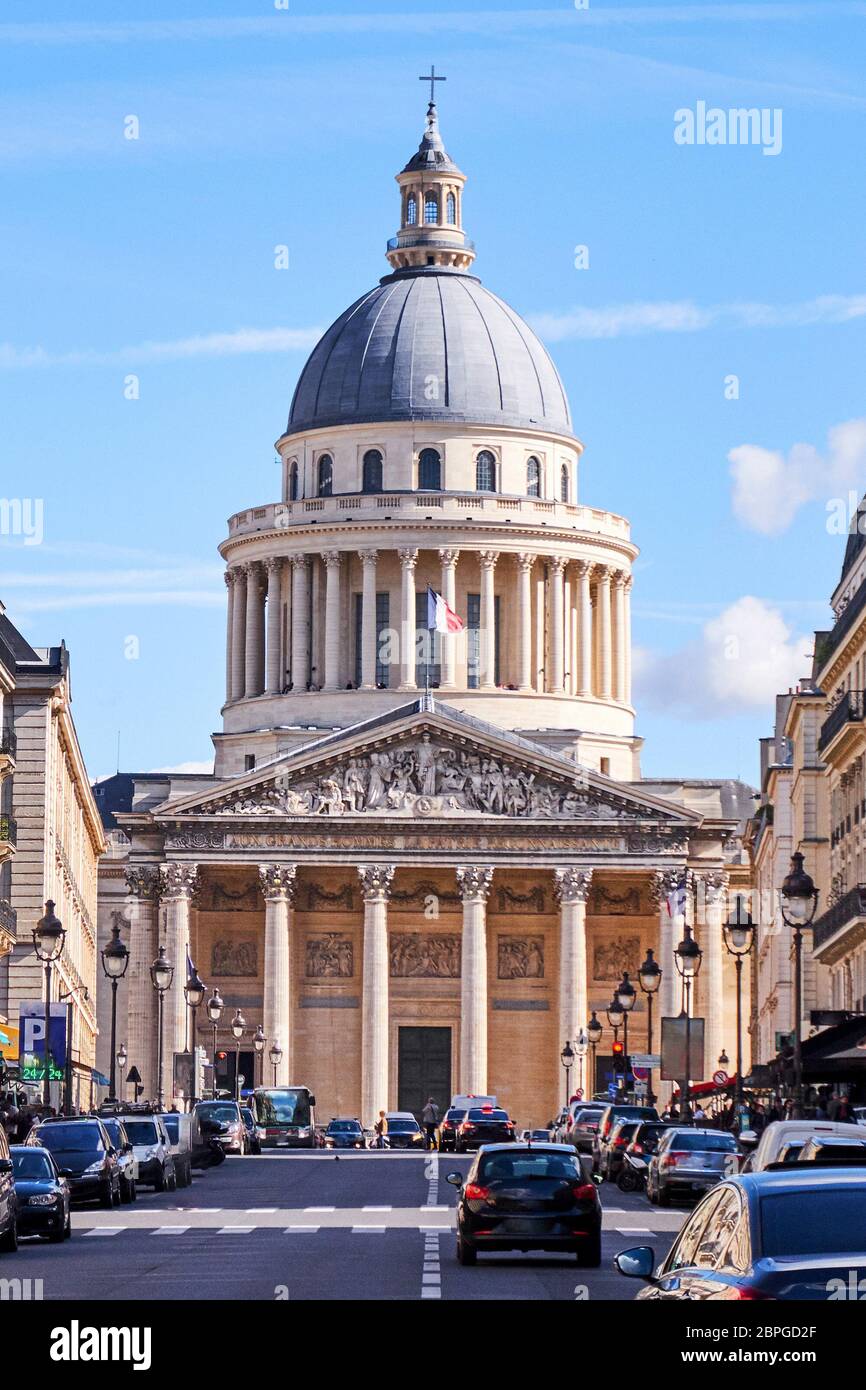The Pantheon building at daylight, Paris, France Stock Photo - Alamy