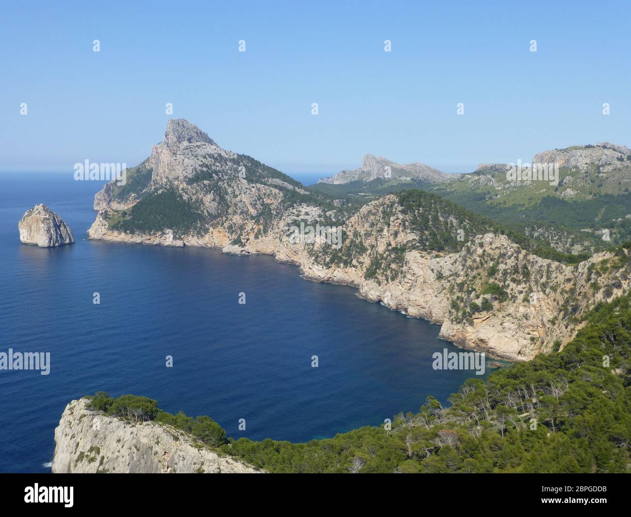 Mallorca coast aerial hi-res stock photography and images - Alamy