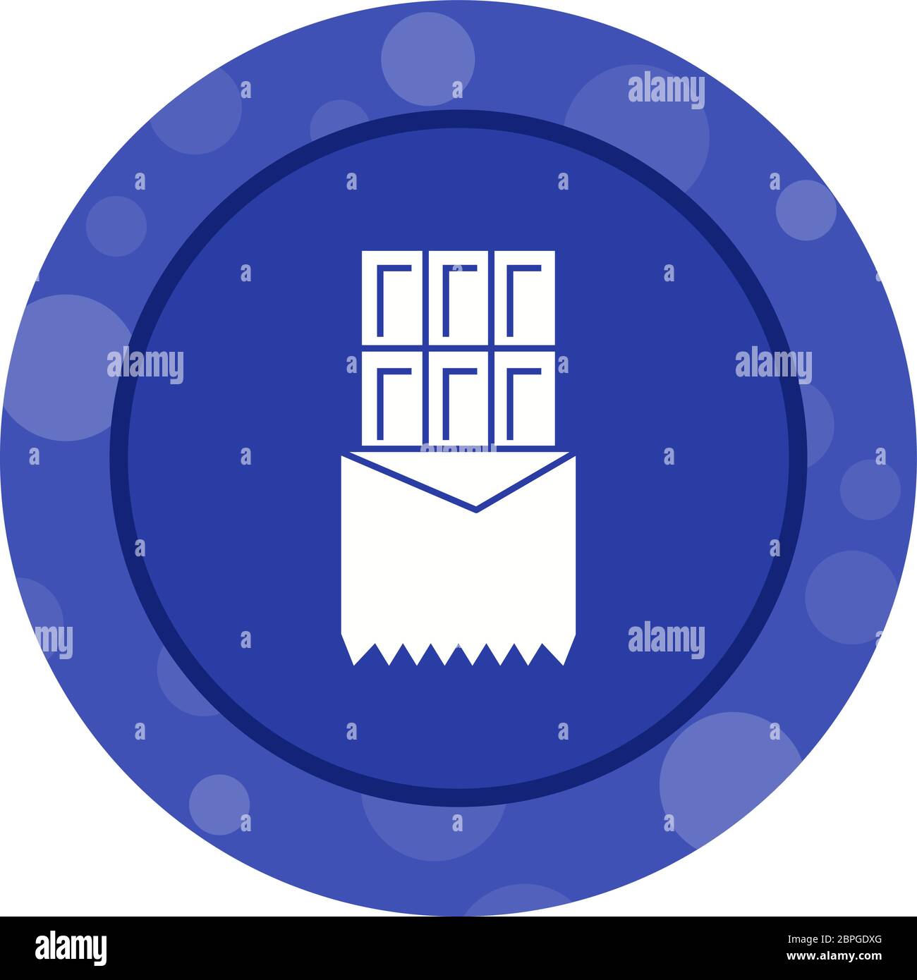 Beautiful Chocolate Glyph Vector Icon Stock Vector Image & Art - Alamy