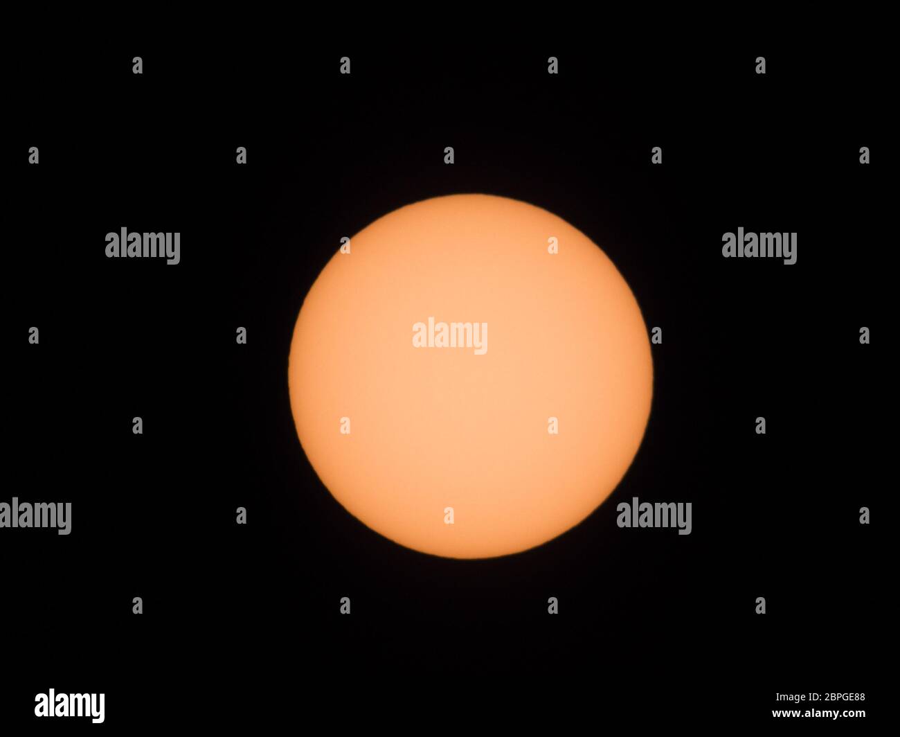 the Sun seen with telescope from planet Earth Stock Photo - Alamy
