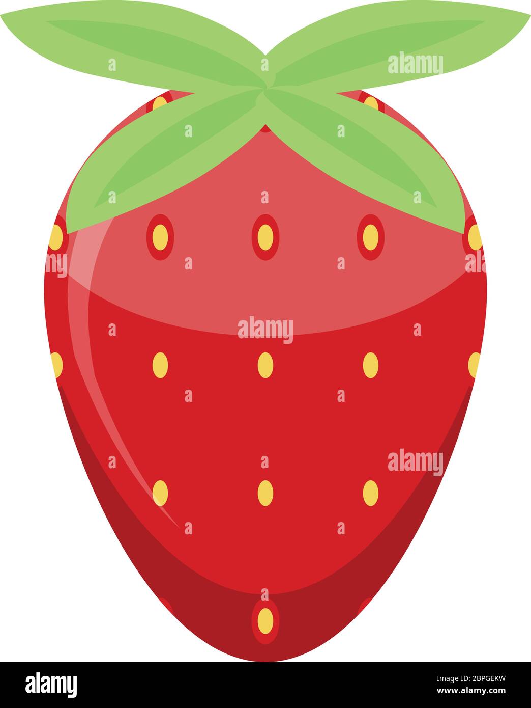Strawberry icon, isometric style Stock Vector Image & Art - Alamy