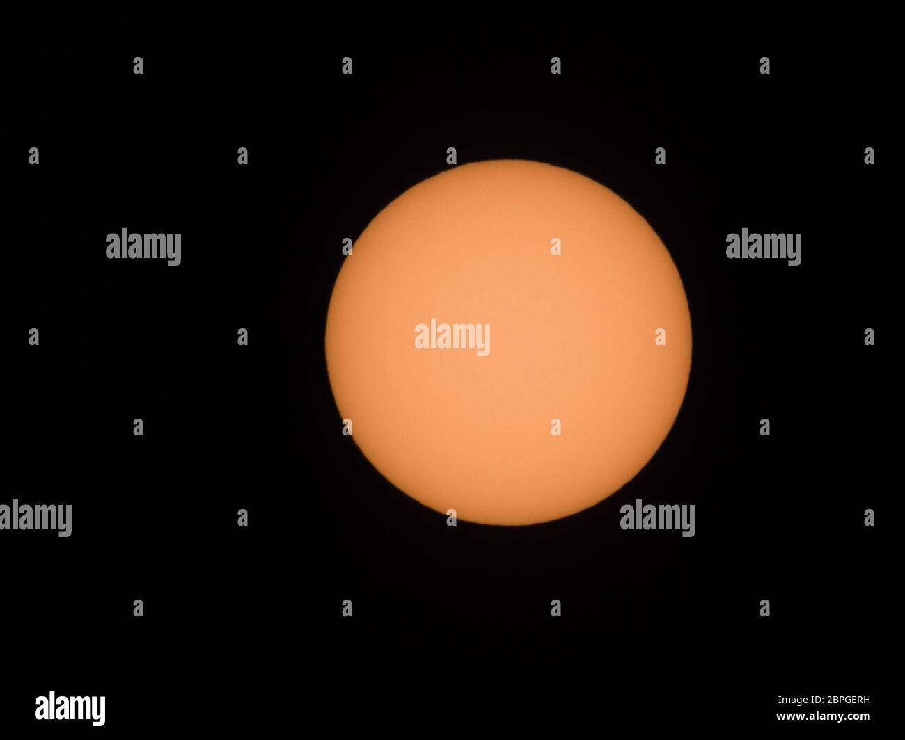 the Sun seen with telescope from planet Earth Stock Photo - Alamy
