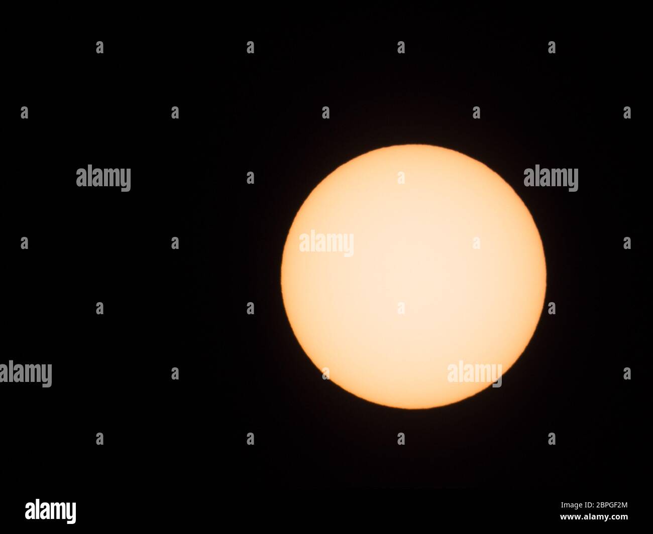 the Sun seen with telescope from planet Earth Stock Photo - Alamy