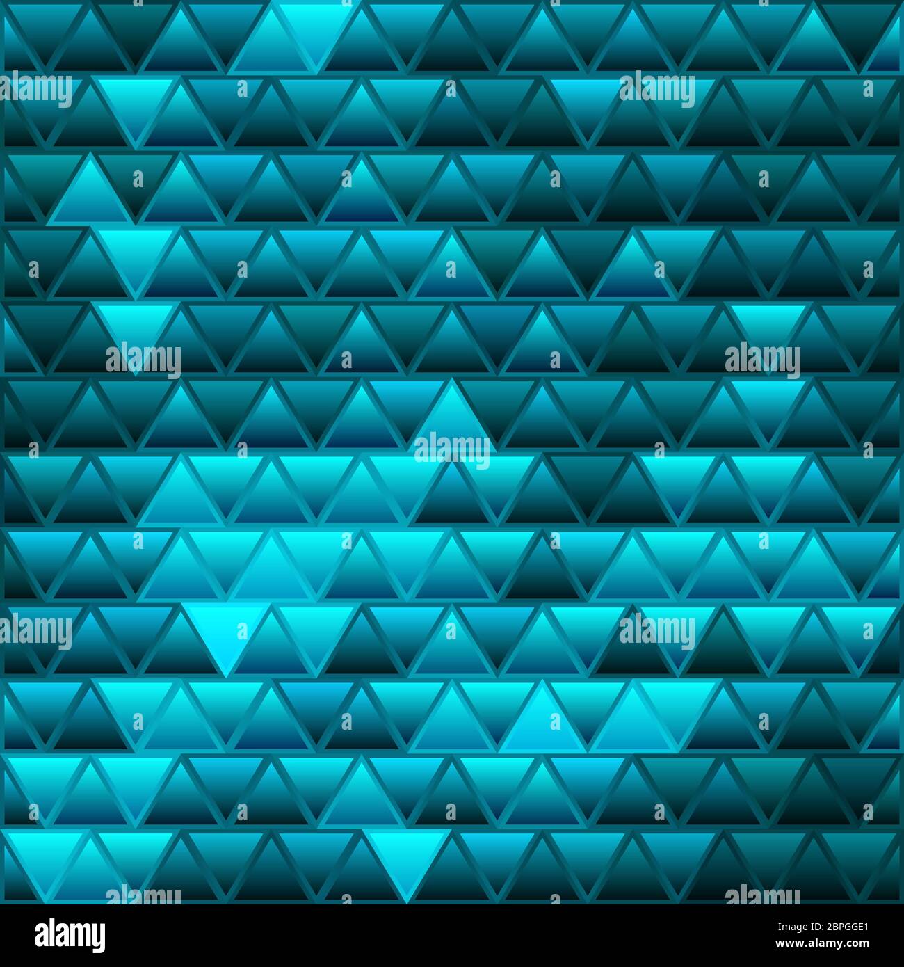 abstract stained-glass triangle mosaic background - blue Stock Photo ...