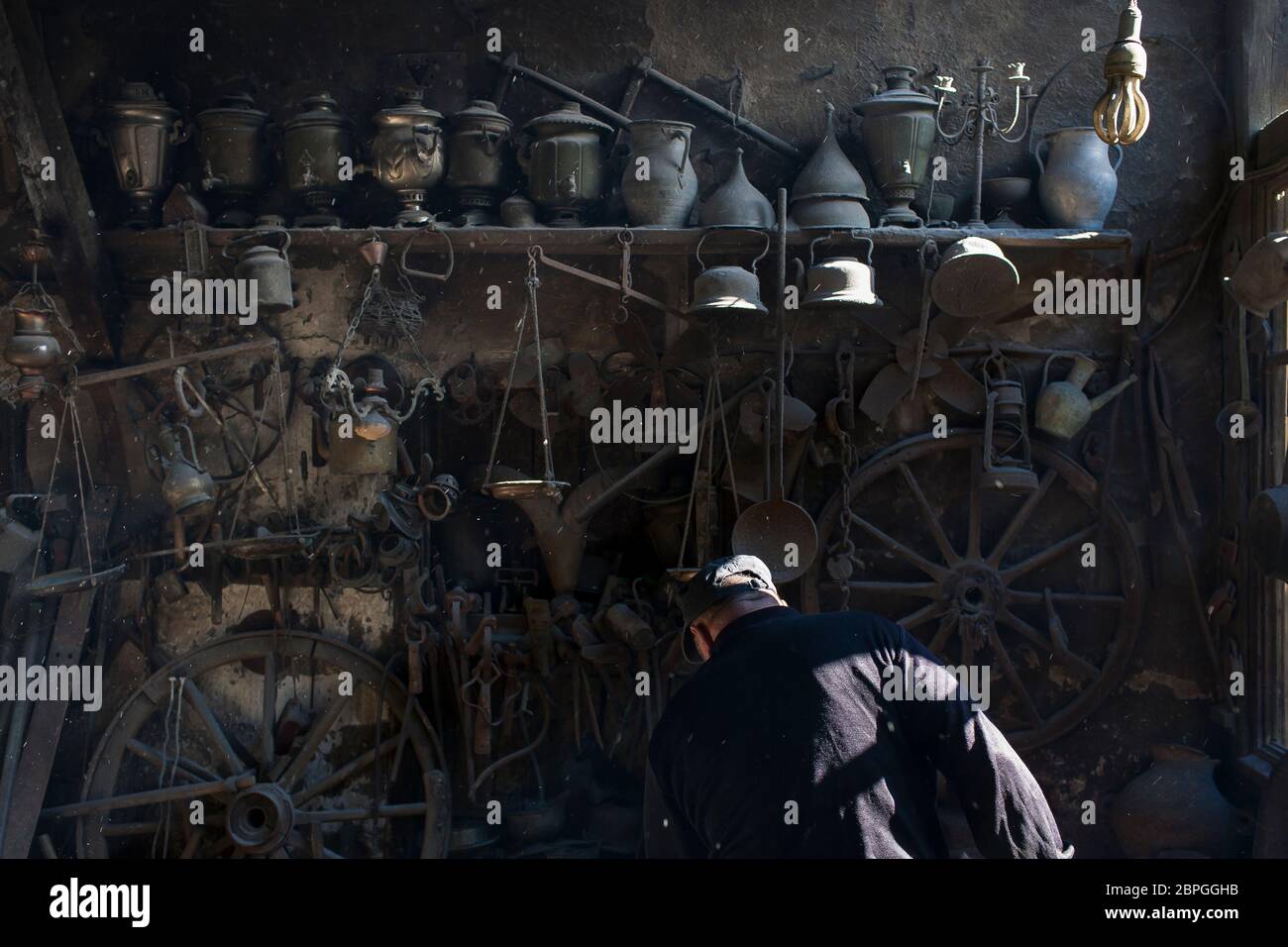 The working and beating of copper has been a tradition and means of ...