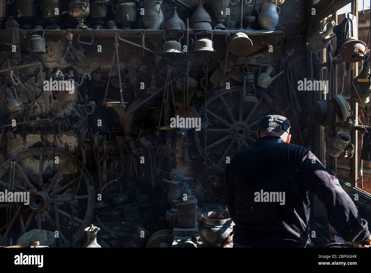 The working and beating of copper has been a tradition and means of ...