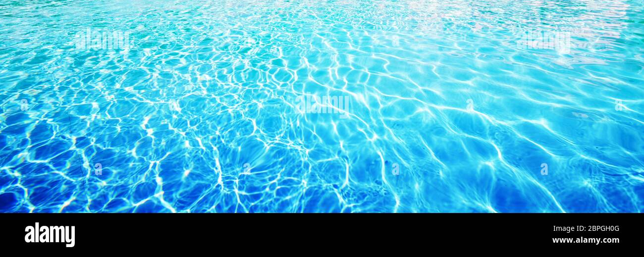 Luxury pool resort blue water background Stock Photo - Alamy