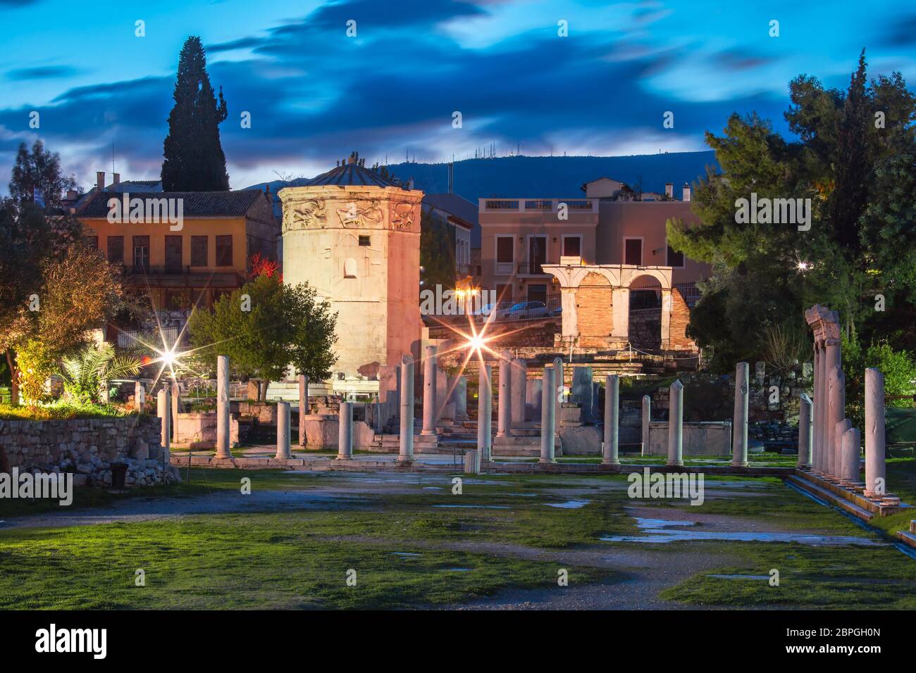 The Tower of the Winds, the world's first meteorological station, an ...
