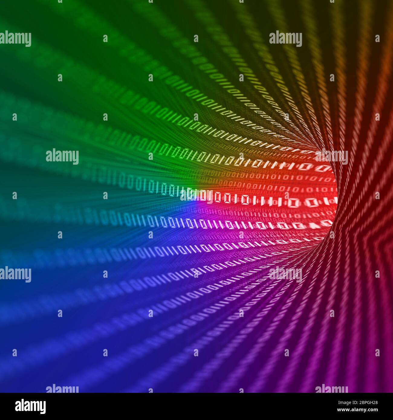 Digital numbers 0 1 3d rendering Stock Photo - Alamy