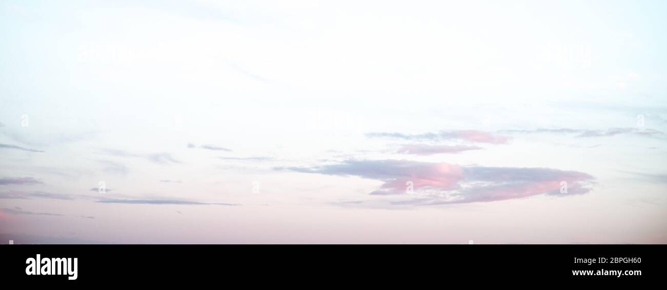Sky bright pastel colors hi-res stock photography and images - Alamy
