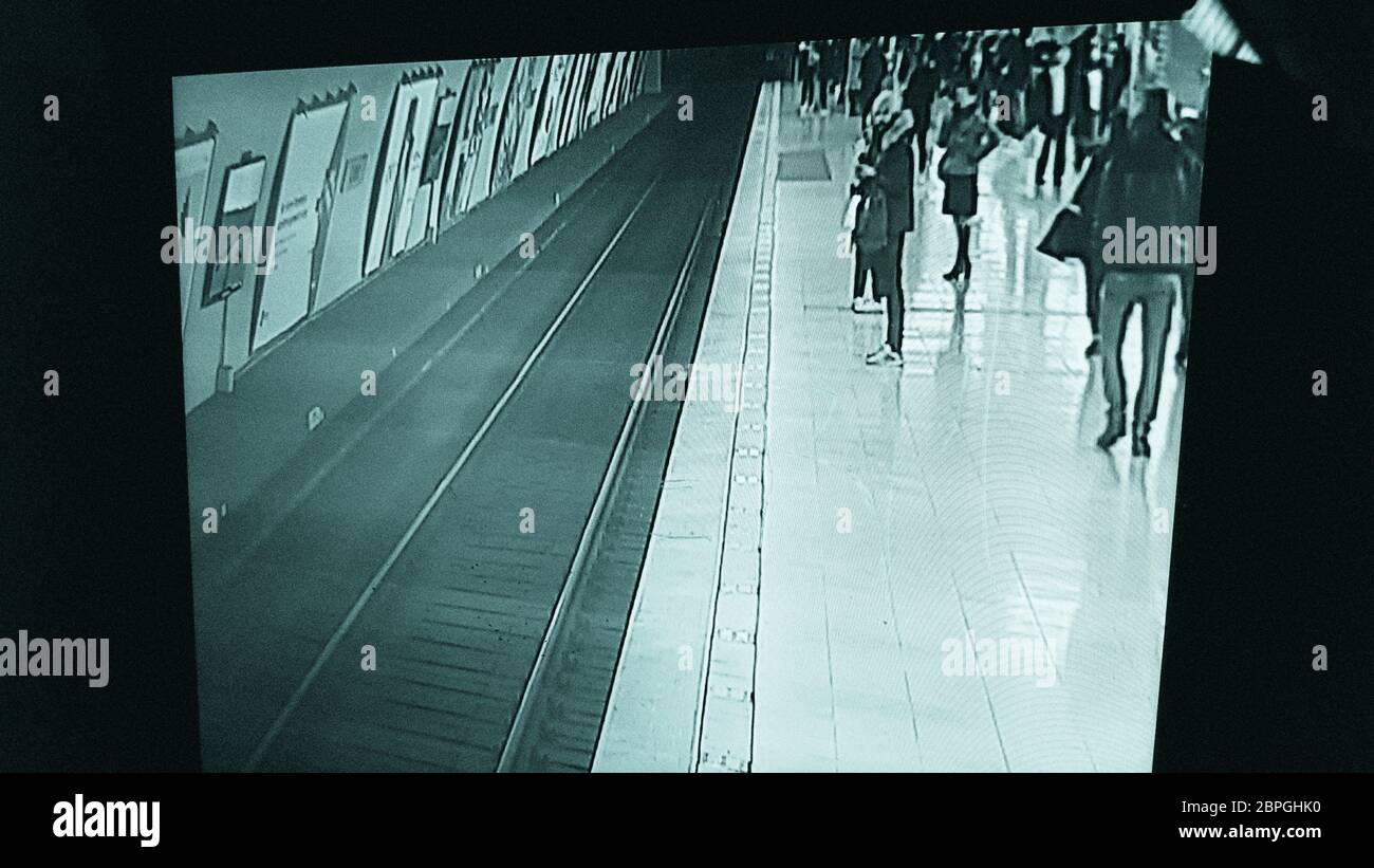 Cctv screen hi-res stock photography and images - Alamy