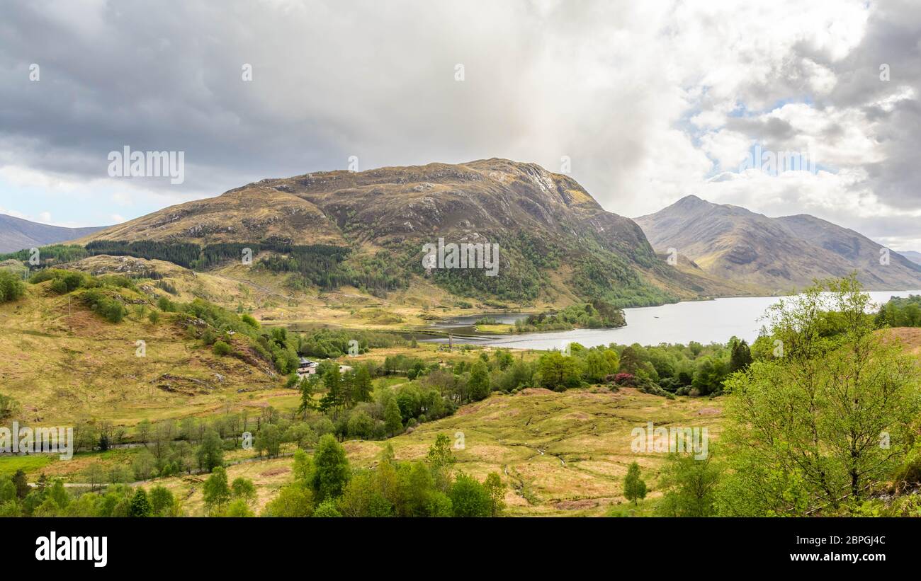In the lochaber area of the scottish highlands hi-res stock photography ...