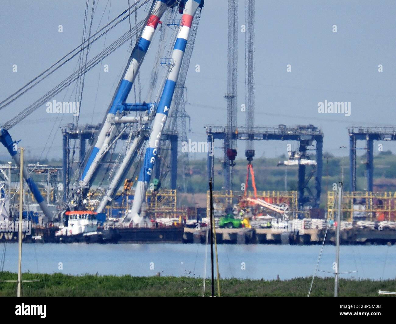 Rushenden, Kent, UK. 19th May, 2020. Matador 3 - the largest floating ...
