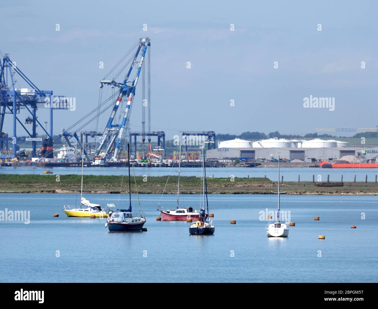 Rushenden, Kent, UK. 19th May, 2020. Matador 3 - the largest floating ...