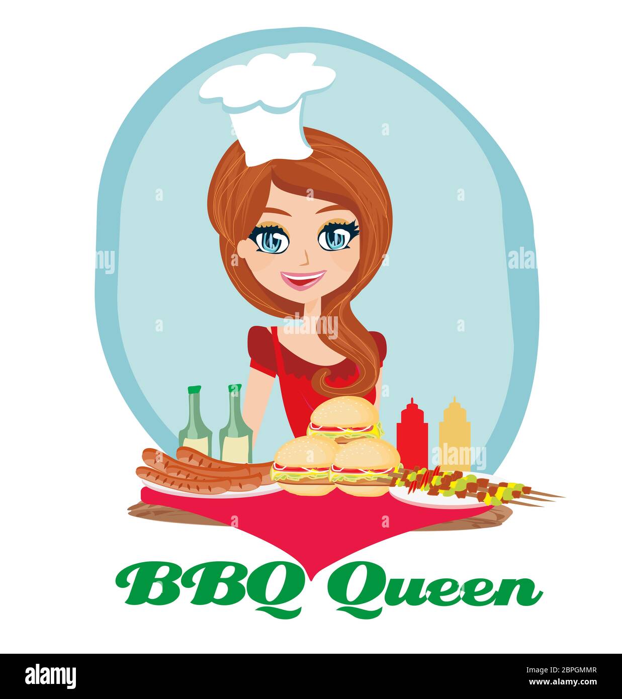 Bbq queen hi-res stock photography and images - Alamy