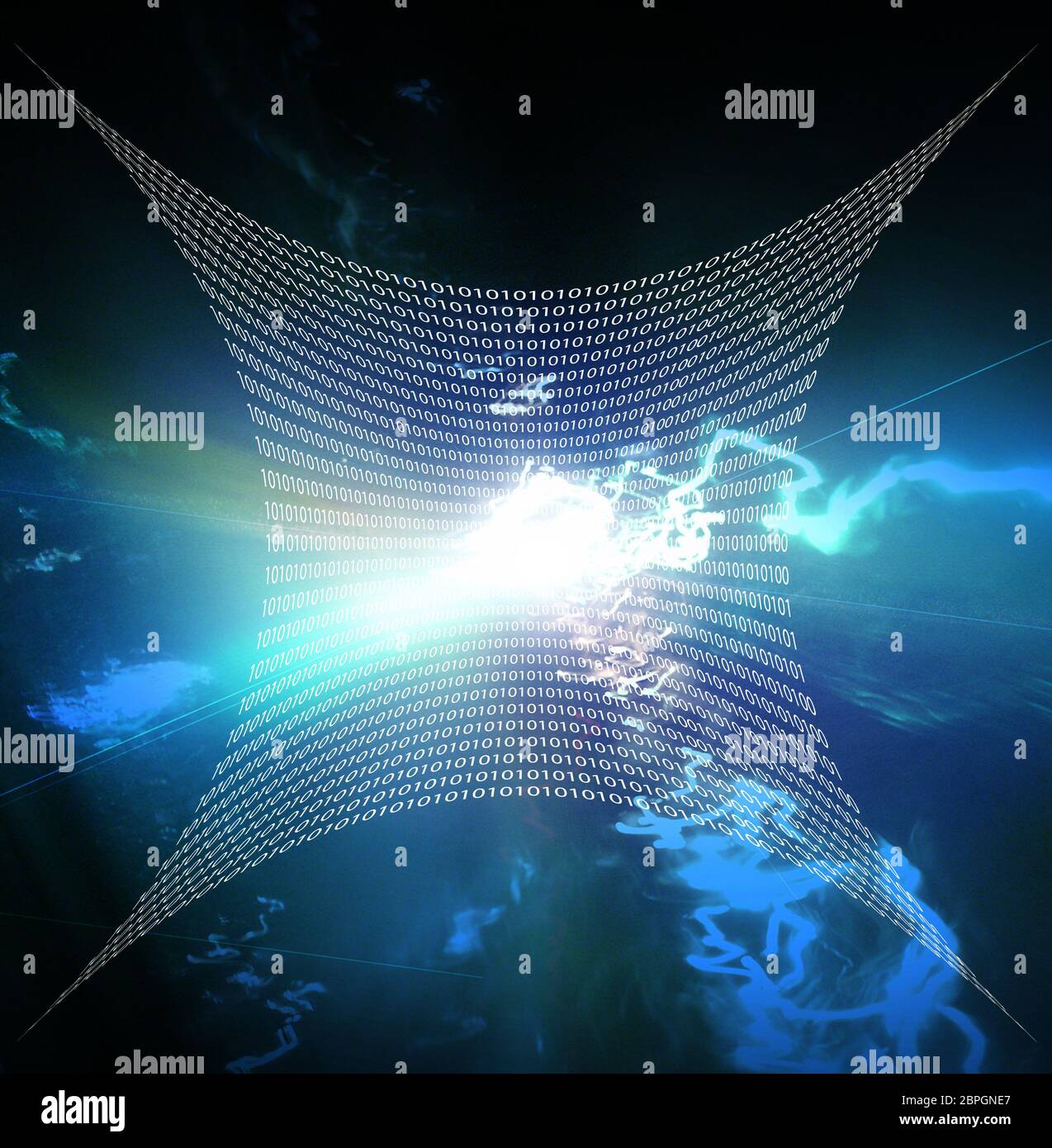 Internet represented web binary hi-res stock photography and images - Alamy