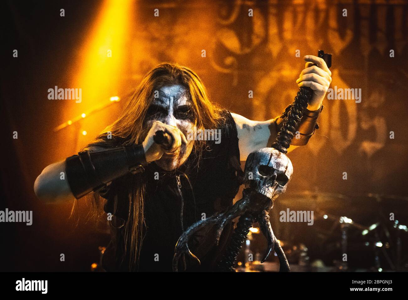 Aarhus, Denmark. 10th, December 2018. The Dutch death metal band ...