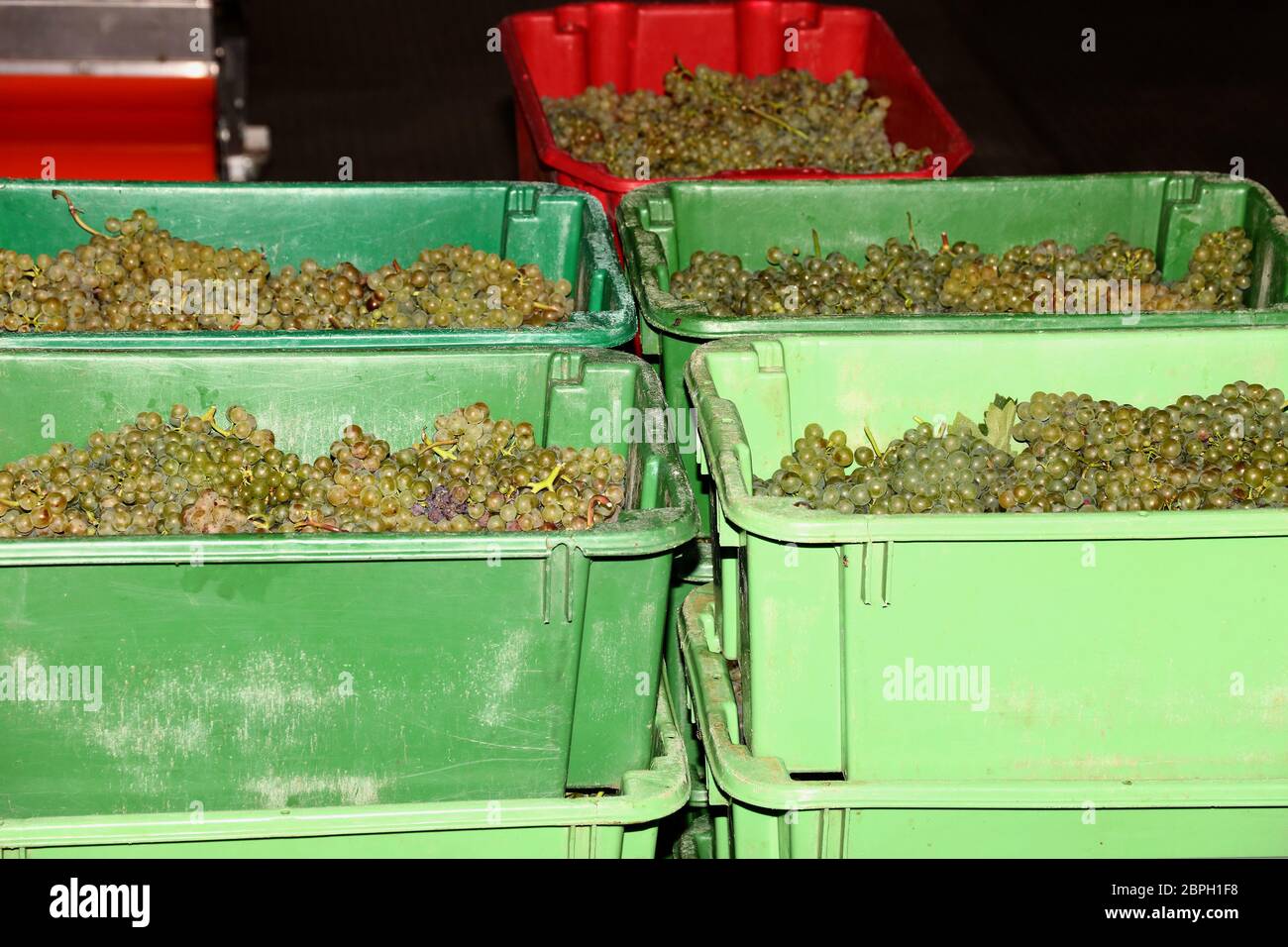 Fruit factory boxes hi-res stock photography and images - Alamy