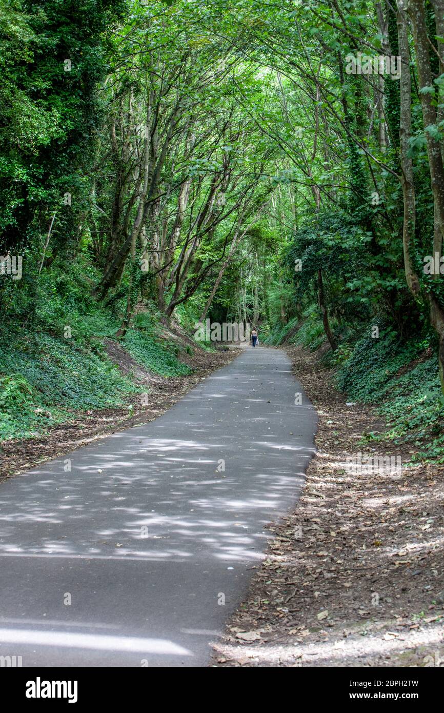 The Rodwell Trail in Weymouth in Dorset, England - a scenic walk along ...