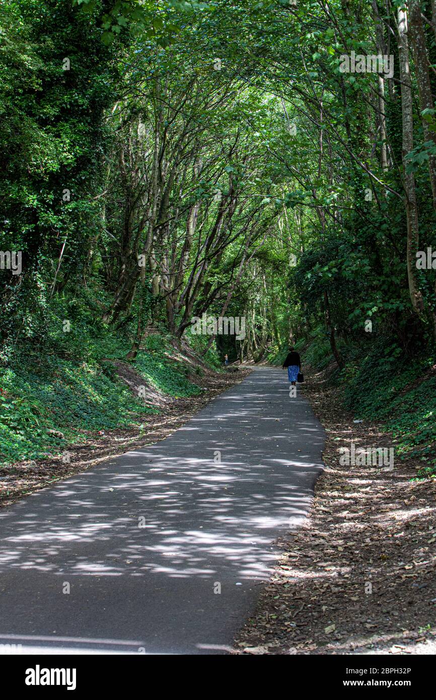 The Rodwell Trail in Weymouth in Dorset, England - a scenic walk along ...
