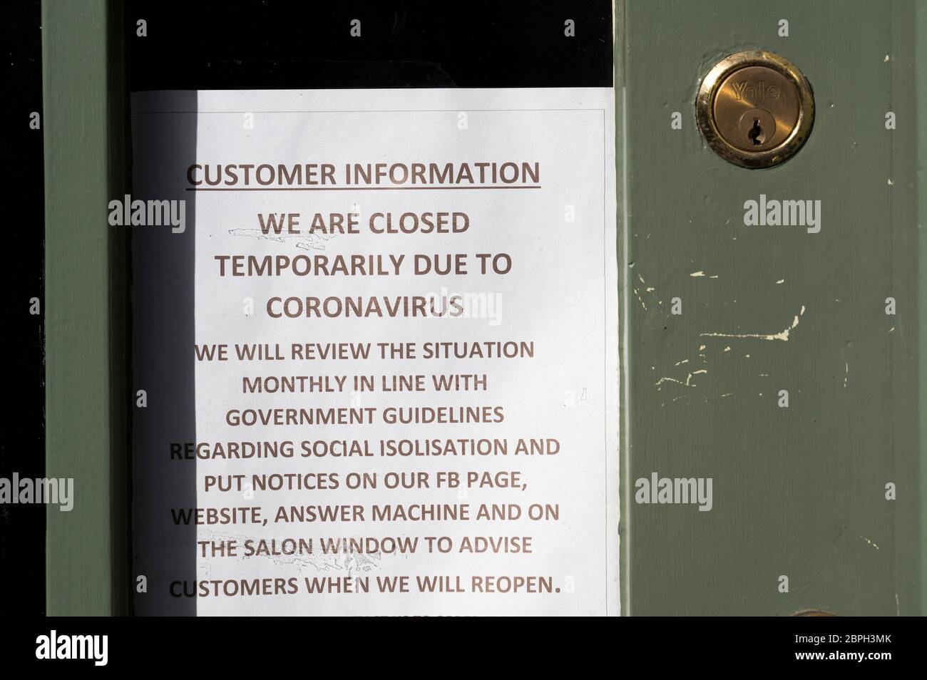 Customer safety guidelines hi-res stock photography and images - Alamy