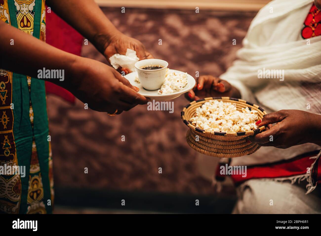 Food process african hi-res stock photography and images - Alamy