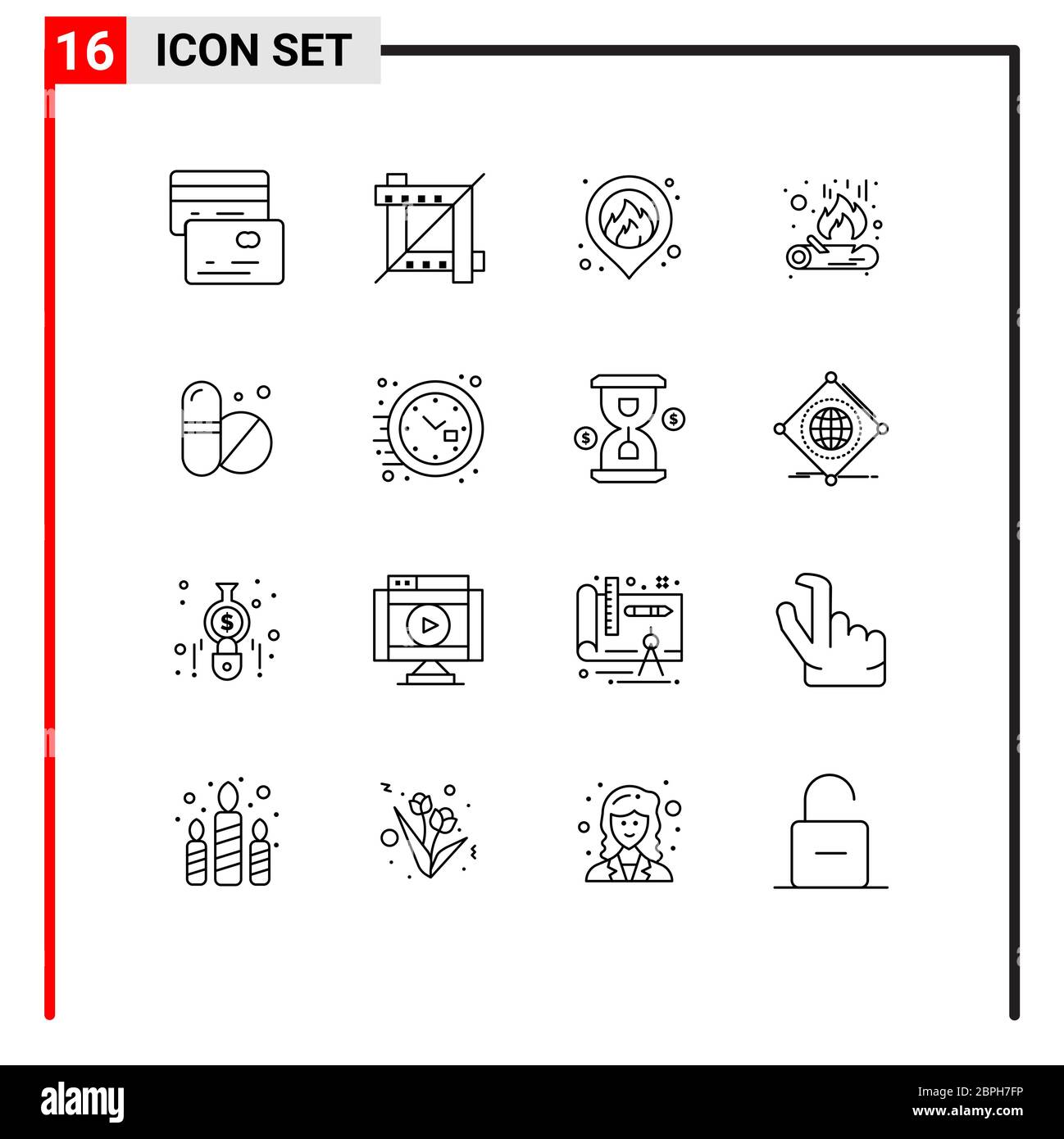 Modern clock map hi-res stock photography and images - Alamy