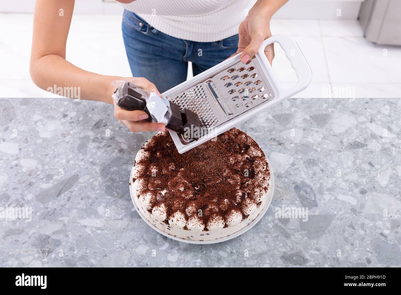 Grating chocolate hi-res stock photography and images - Alamy