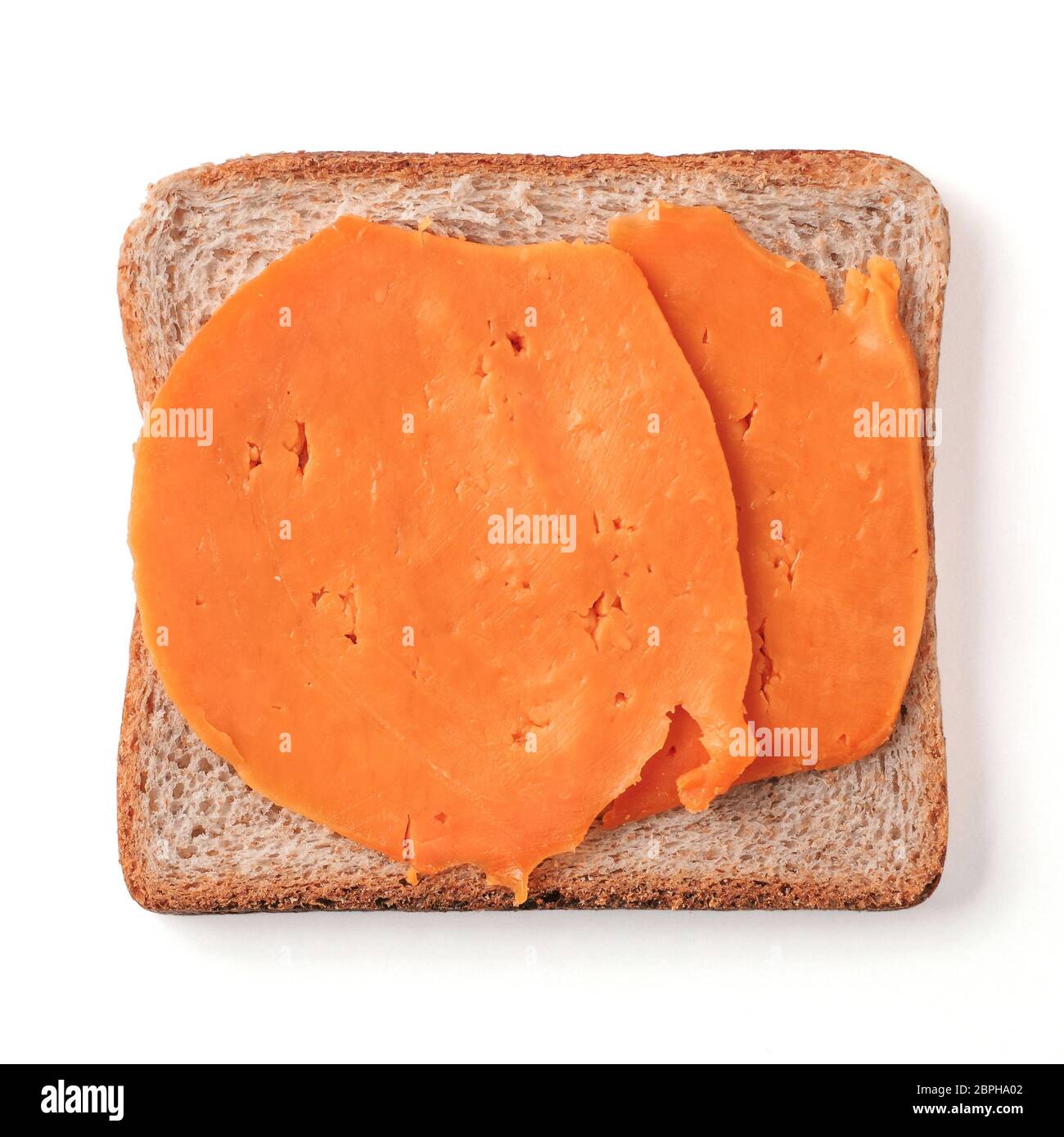 Bread slice isolated on white, clipping path. Slice of multigrain bread ...