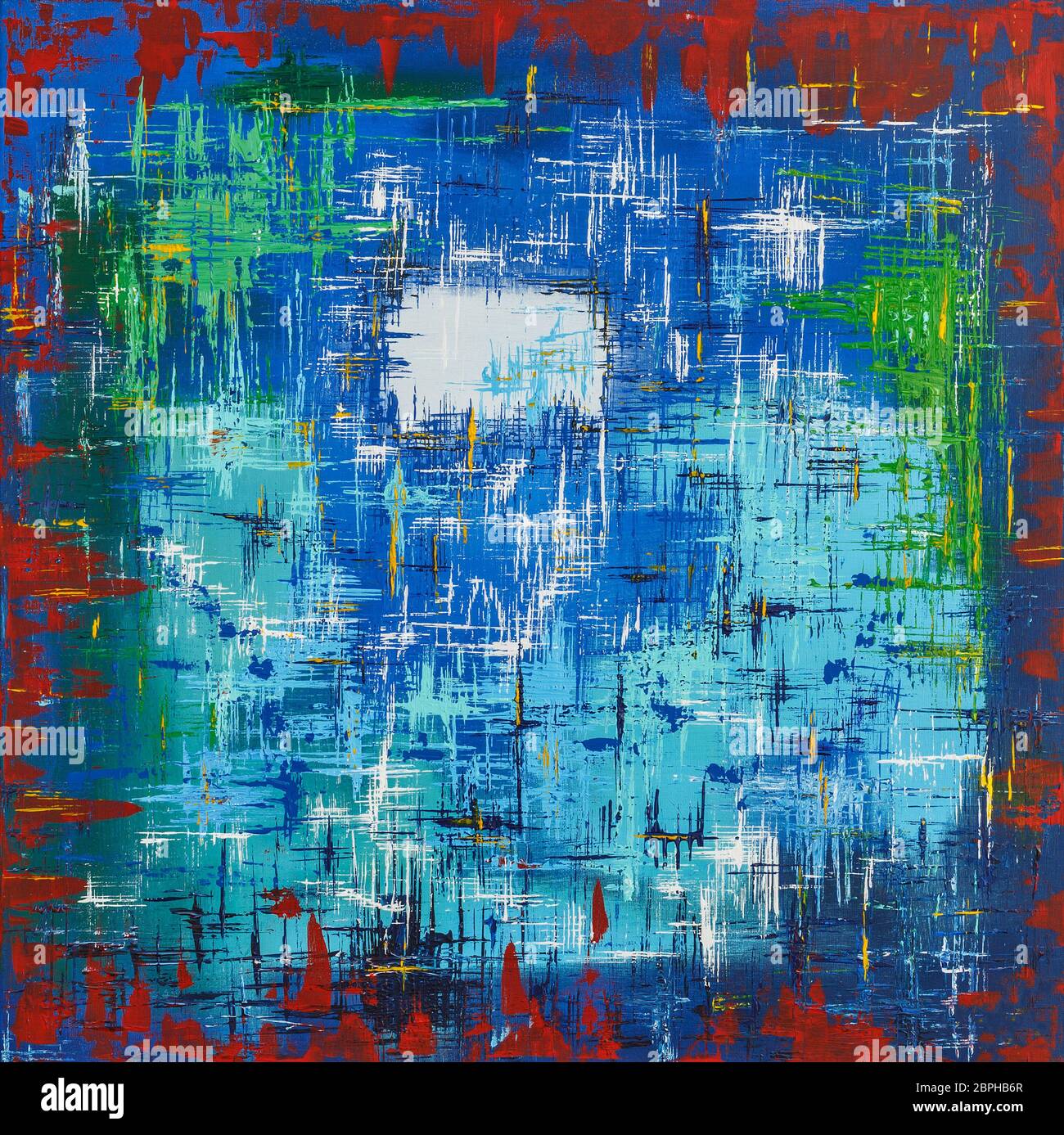 Abstract painting splashes stripes paint hi-res stock photography and ...