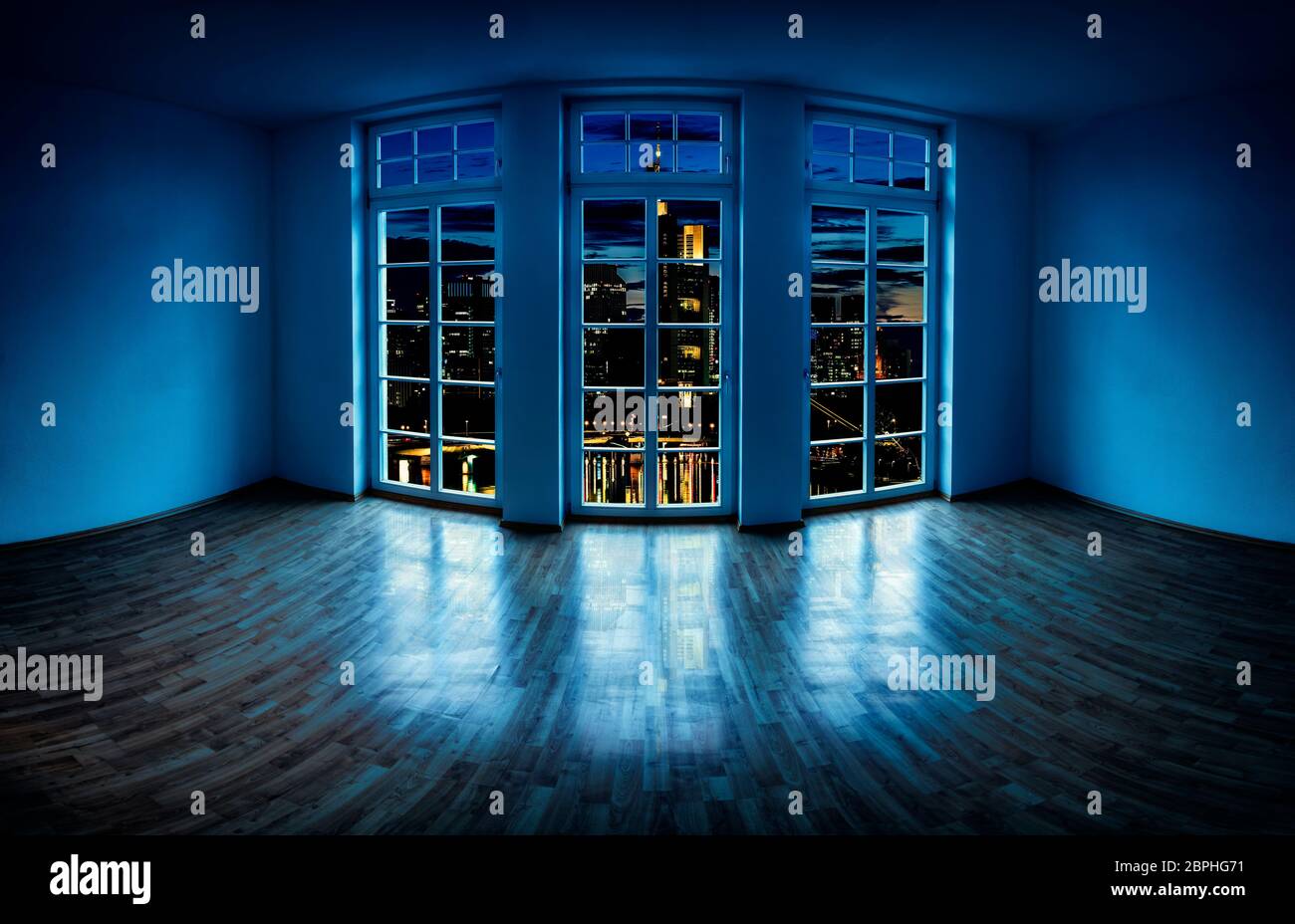 Empty office building through window hi-res stock photography and ...