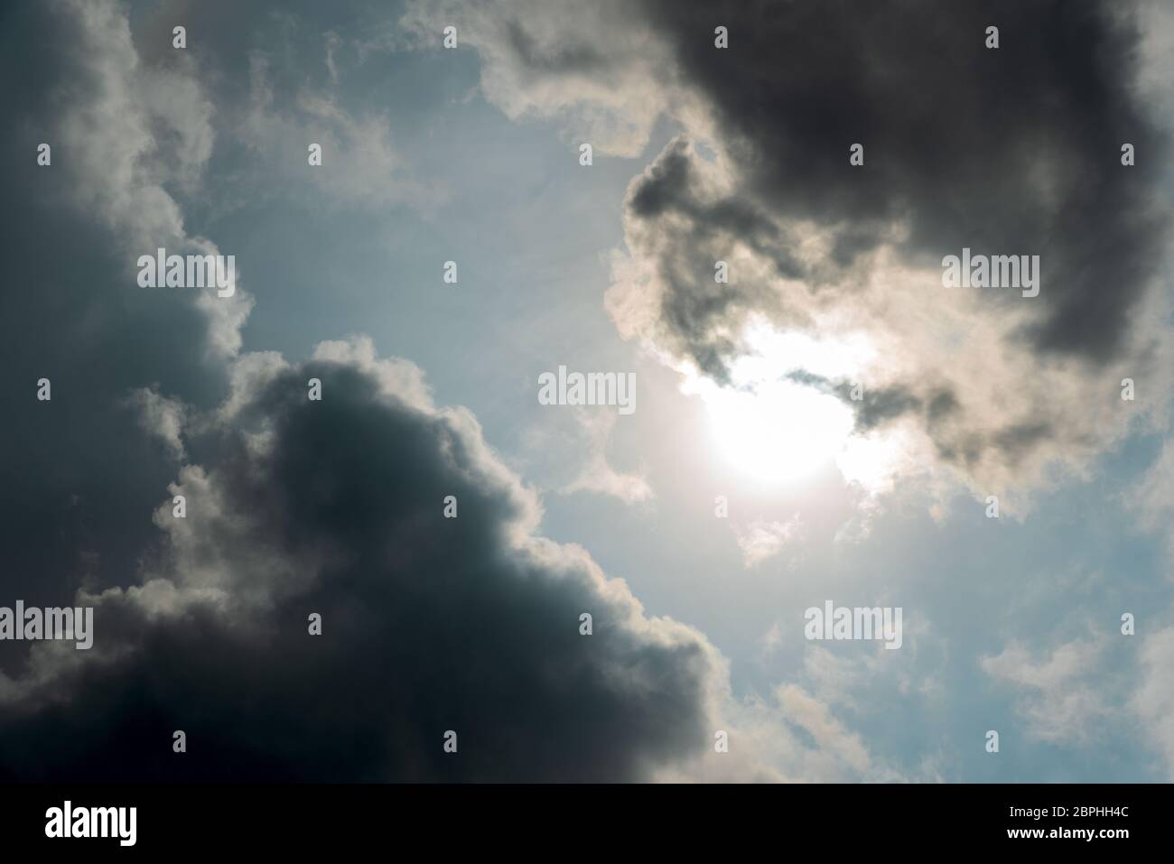 Dramatic sky with stormy clouds. Nature background Stock Photo - Alamy