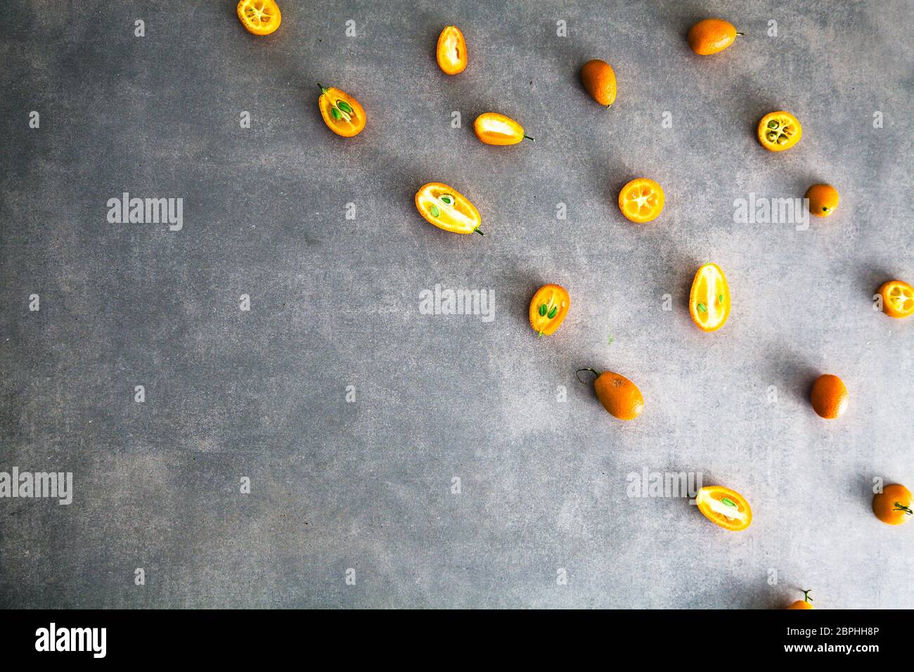 Orange fruit variety. Fruit assortment. Flat lay of fruit Stock Photo ...