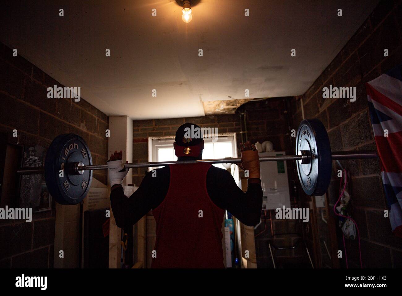 British boxer frazer clarke trains hi-res stock photography and images ...