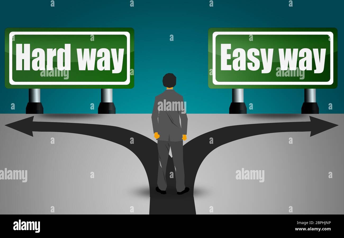 Easy difficult route hi-res stock photography and images - Alamy