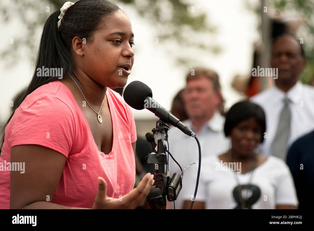 Michael brown protest hi-res stock photography and images - Alamy