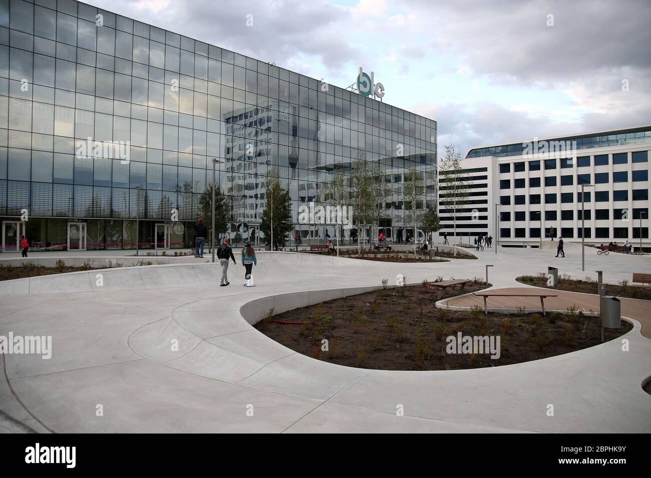 Unity Square in the center of Kaunas 14 05 2020 Stock Photo - Alamy