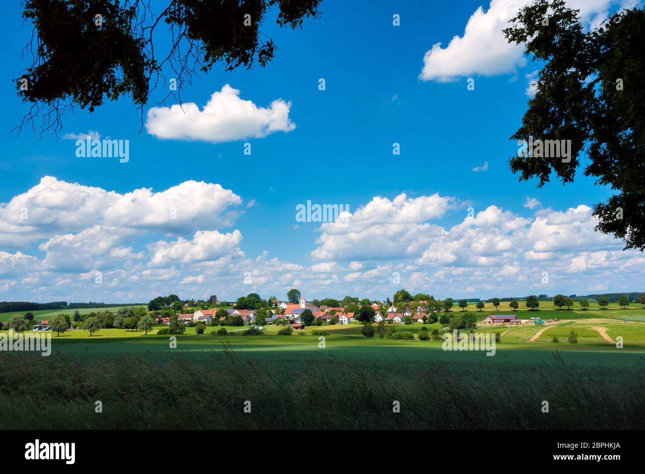 Field landscape near munich hi-res stock photography and images - Alamy