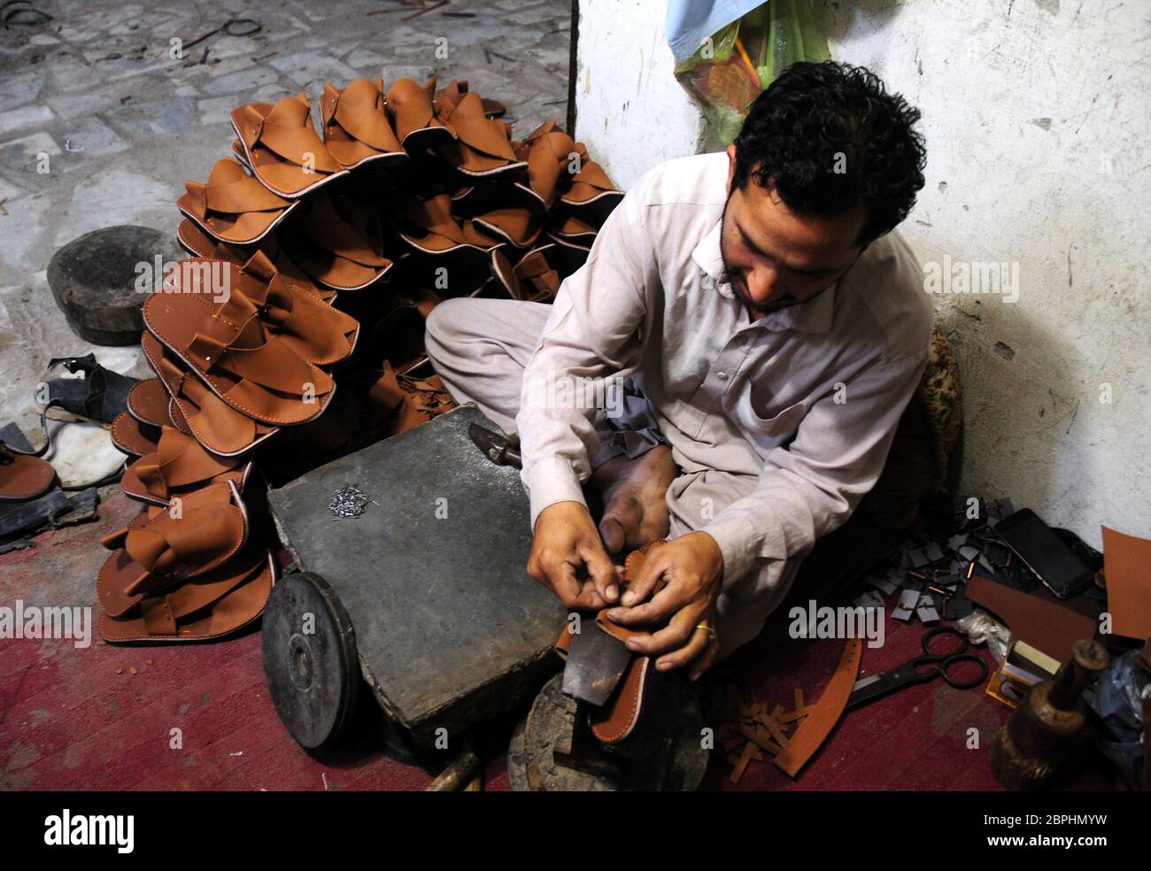 Pakistan traditional shoes hi-res stock photography and images - Alamy