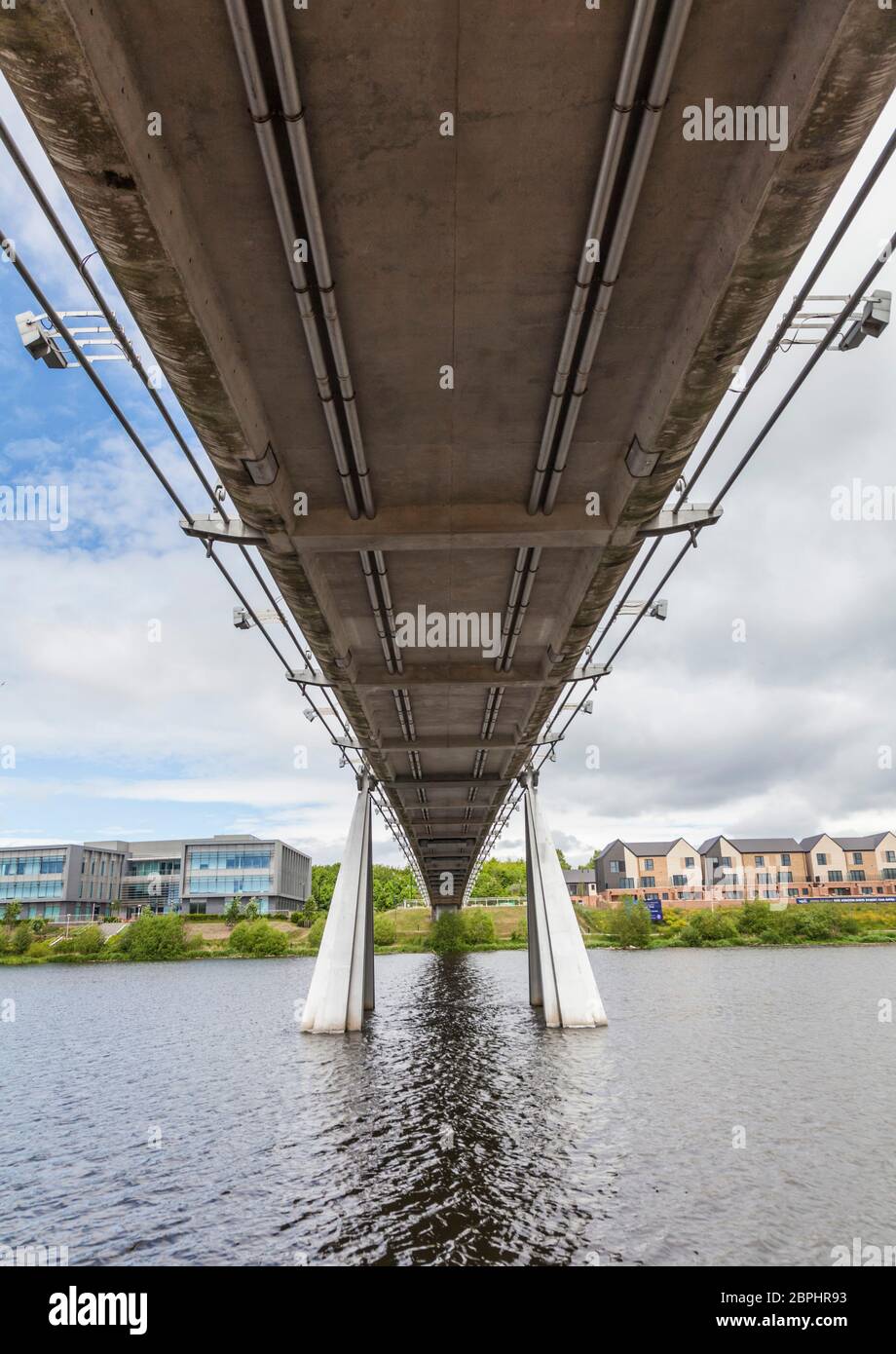 The Infinity Bridge in Stockton on Tees,England,UK Stock Photo - Alamy