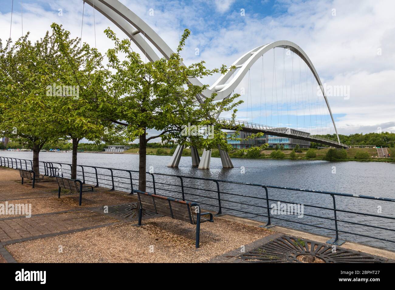 The Infinity Bridge in Stockton on Tees,England,UK Stock Photo - Alamy