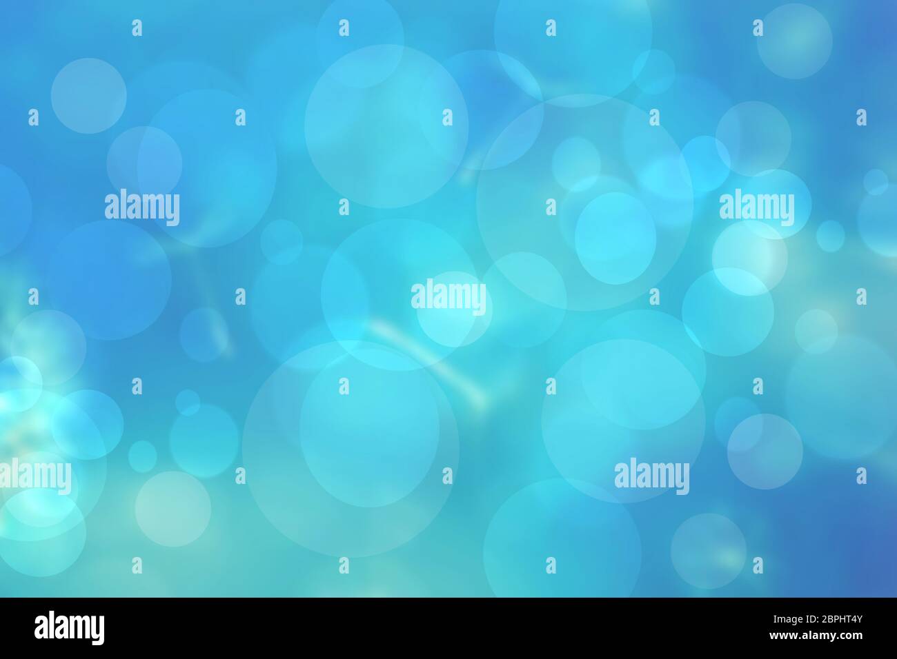 Blue Bokeh Texture