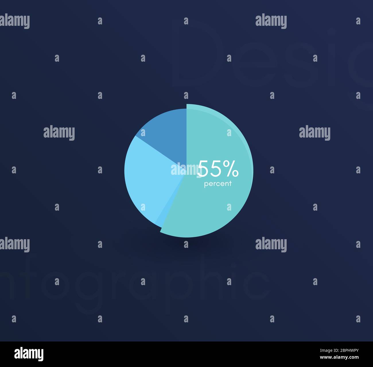 Vector graphic infographics. Template for creating web applications ...