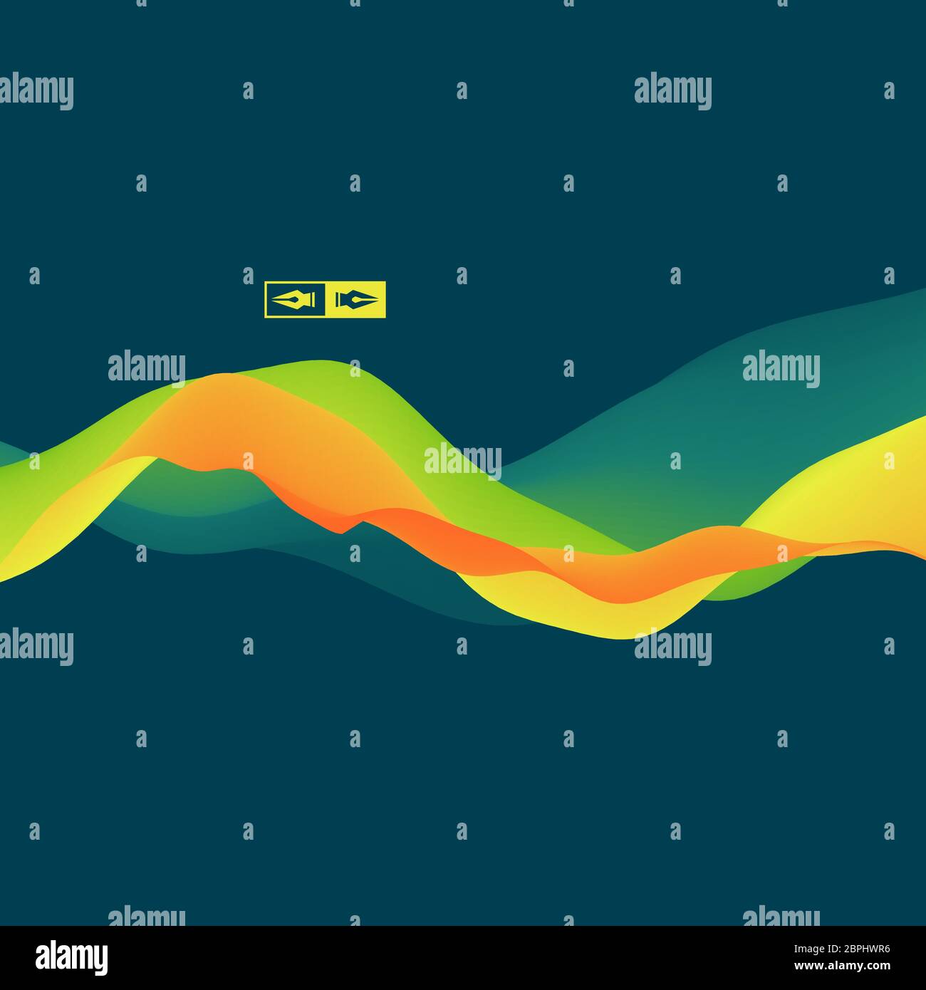 Colorful Abstract Background. Dynamic Effect. Futuristic Technology ...