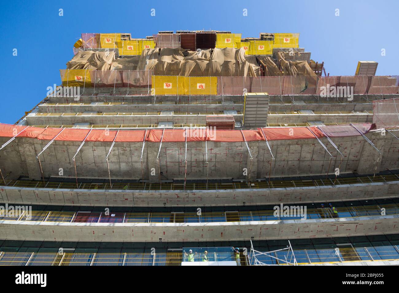 Dubai, United Arab Emirates 03 03 2020: Construction work. editorial ...