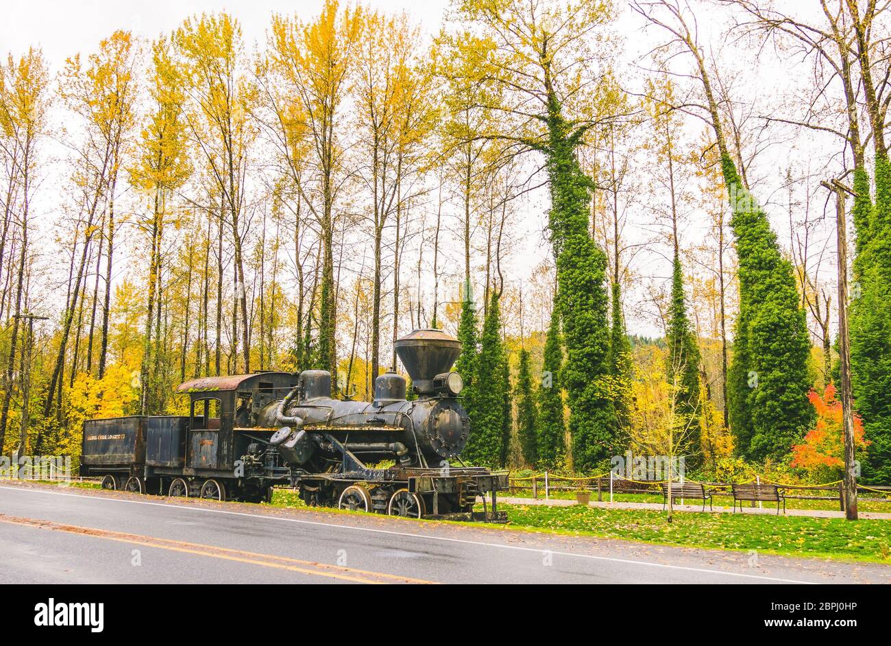 Elbe washington train hi-res stock photography and images - Alamy