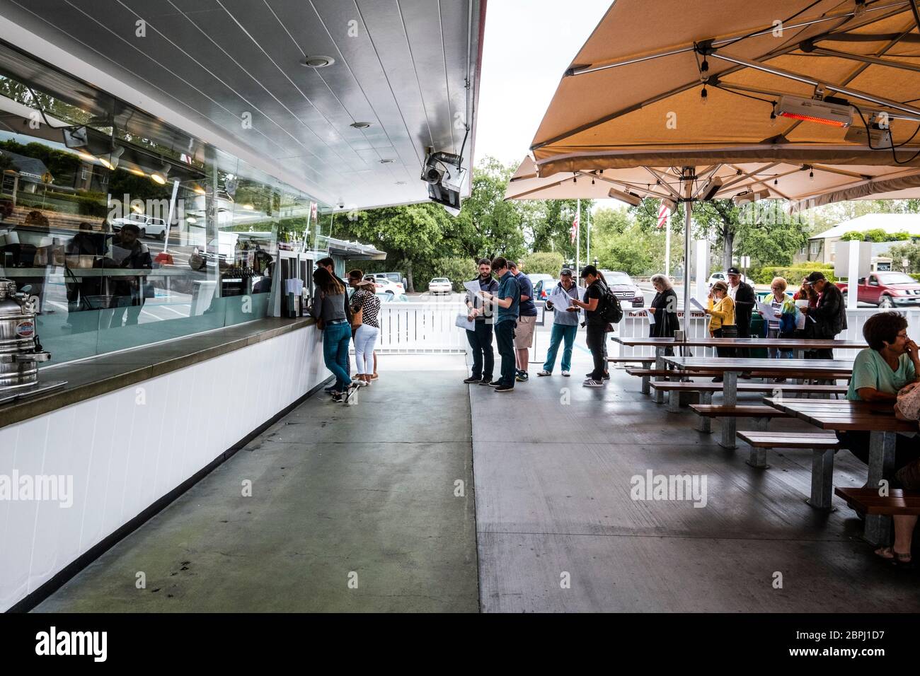 Gott's Roadside. Member of an area fast-food chain with indoor-outdoor ...