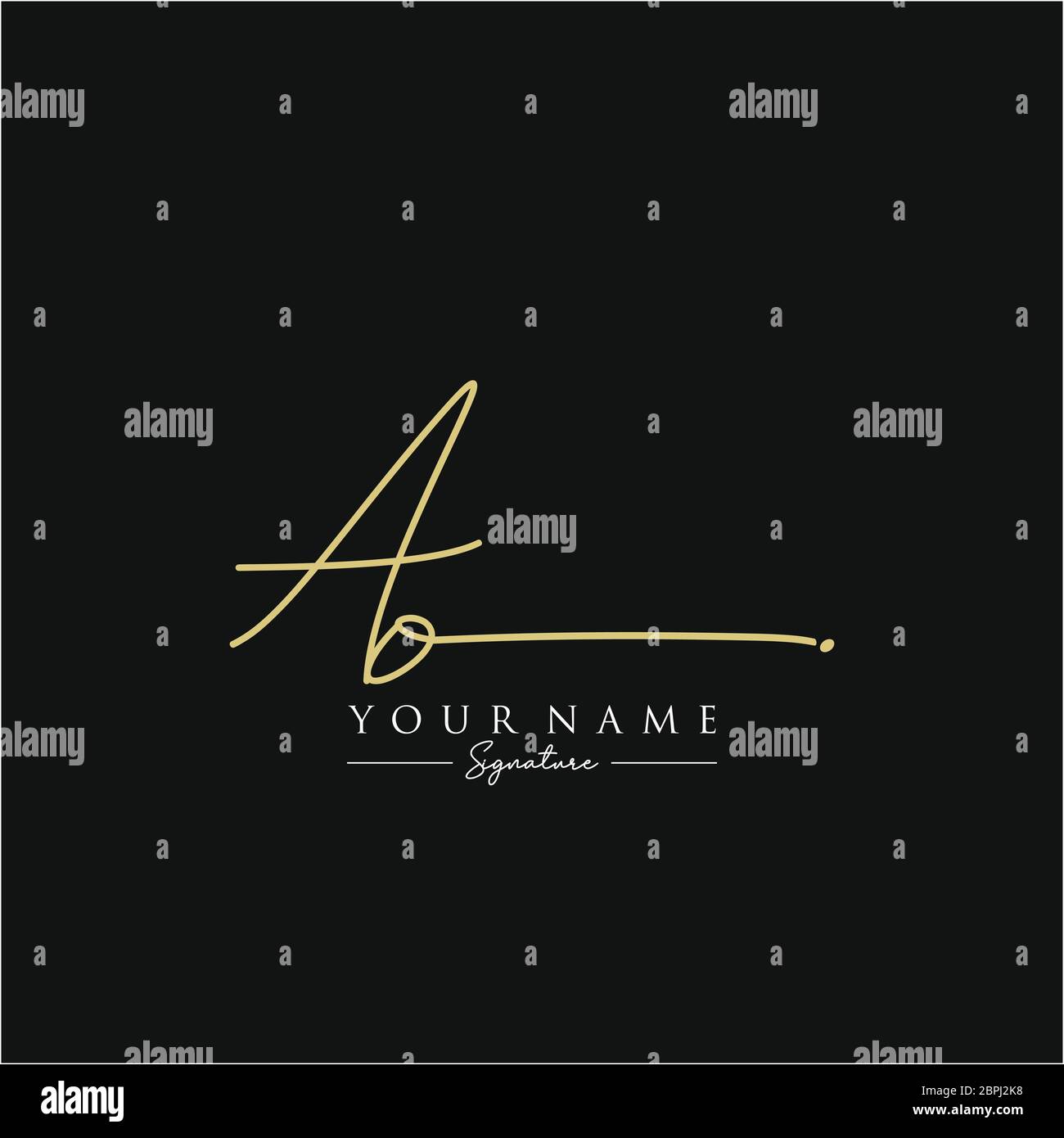 Ao letter logo hi-res stock photography and images - Alamy
