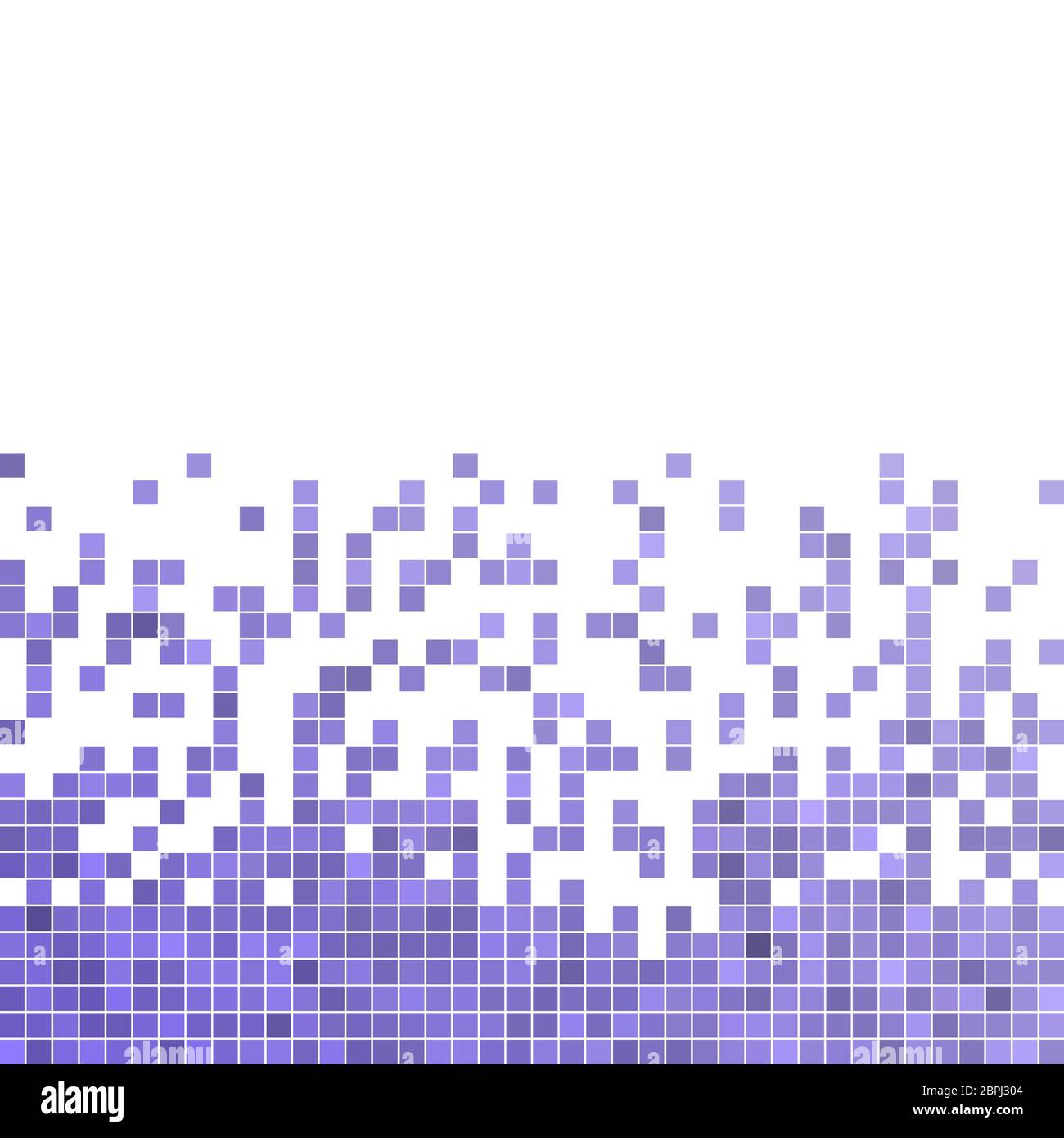 abstract square pixel mosaic background - purple and violet Stock Photo ...