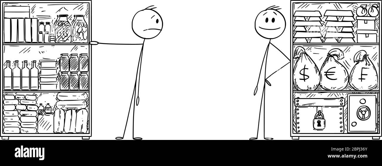 Vector cartoon stick figure drawing conceptual illustration of man with ...